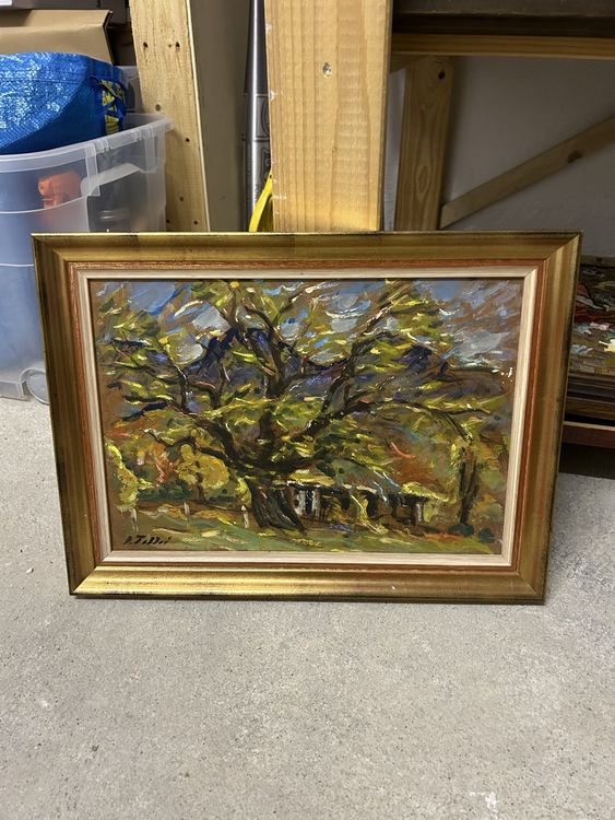 Tableau de Luigi Taddei (sur bois) (Gebraucht) in Vinelz für CHF 285 – nur Abholung auf Ricardo ...