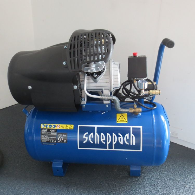 Scheppach Druckluft Kompressor 3PS - 50L | Kaufen auf Ricardo