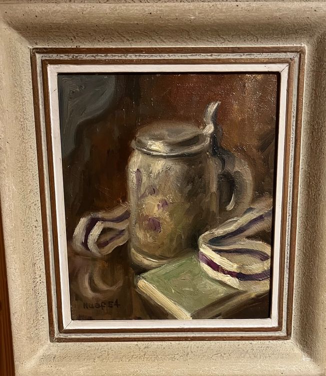 Milo Naef Original Gemälde 1954 signiert gerahmt (Gebraucht) in Weissbad für CHF 31 – mit ...