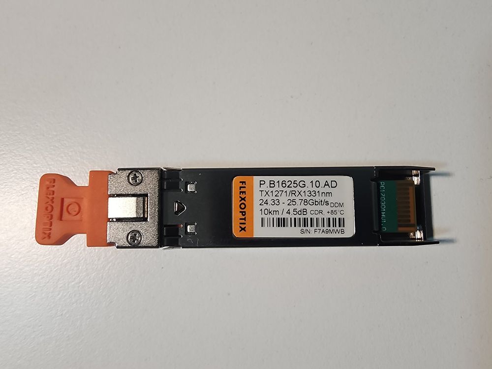 Flexoptix Universal SFP28 BiDi Transceiver (P.B1625G.10.AD) (Gebraucht ...