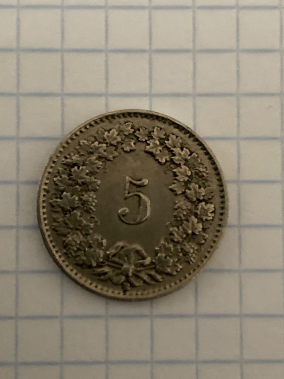5Rp stück 1940 Silber (Gebraucht) in Aarwangen für CHF 0.5 – mit Lieferung auf Ricardo kaufen