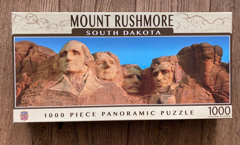 Puzzle 1000 Master Pieces MOUNT RUSHMORE SOUTH DAKOTA | Kaufen auf Ricardo