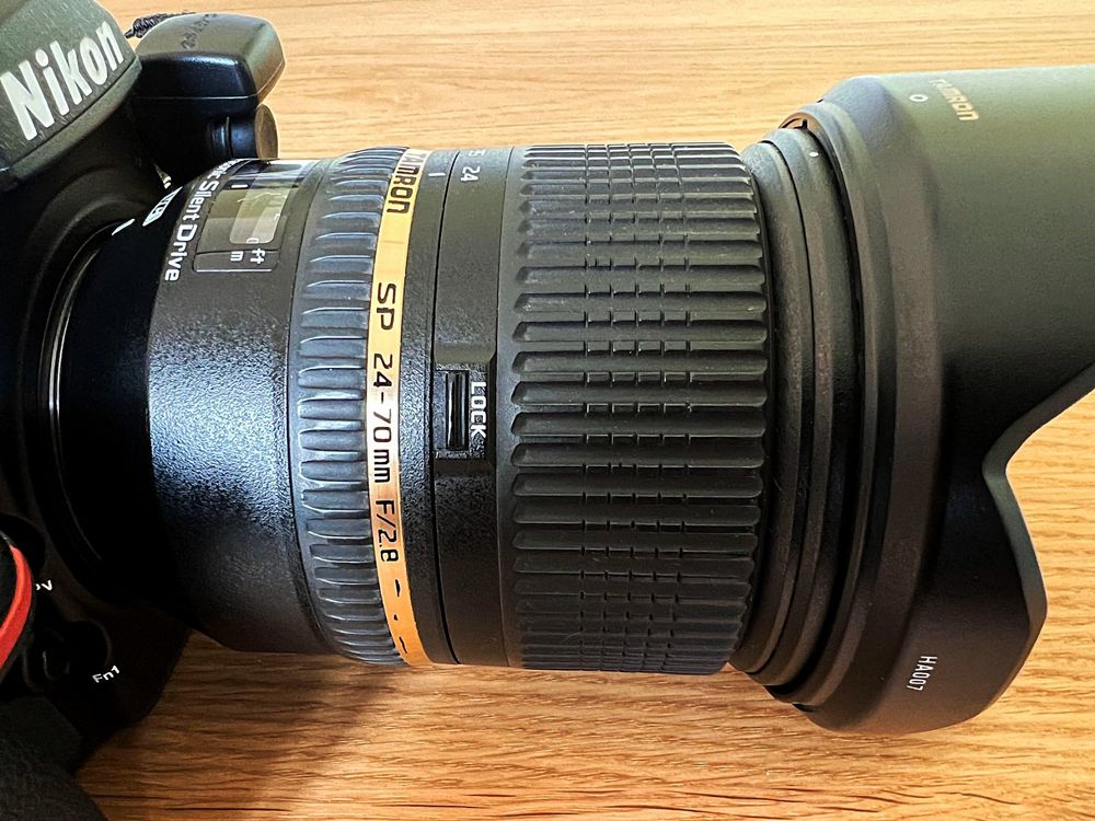 Nikon D850 mit GPS und Objektiv Tamron AF 24-70mm 2.8 Di V6 (Gebraucht ...