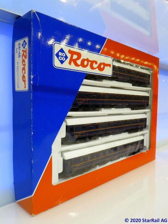 Roco 44045 CIWL Set mit 4 Schlafwagen U-Hansa Ep. III-IV | Kaufen auf ...