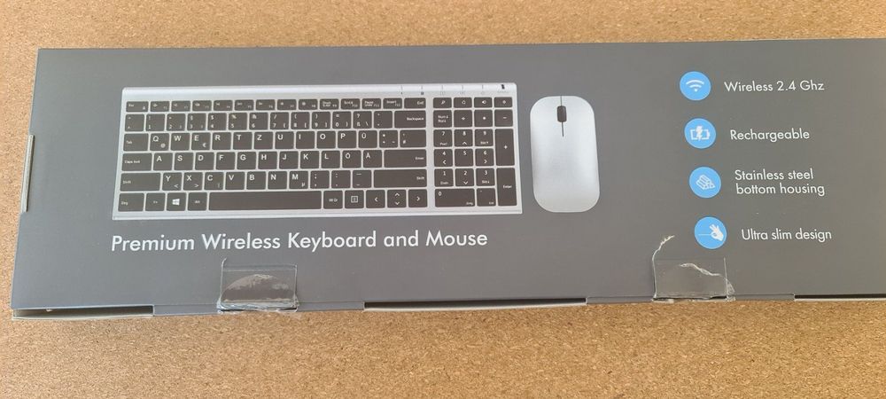 Tastatur und Maus Medion Premium Wireless Keyboard and Mouse (Neu und ...
