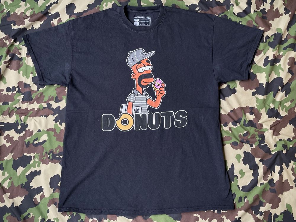 Vintage Y2K T-Shirt J-Dilla Homer Simpson Rap Hip-Hop Sz XL (Gebraucht ...