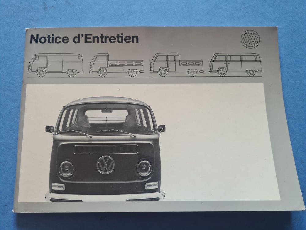 VW COMBI BROCHURE OLDTIMER VINTAGE (D'occasion) à Bellevue pour CHF 30 ...