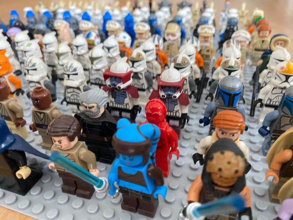Wunderschne Lego Star Wars Figuren Ebenbild