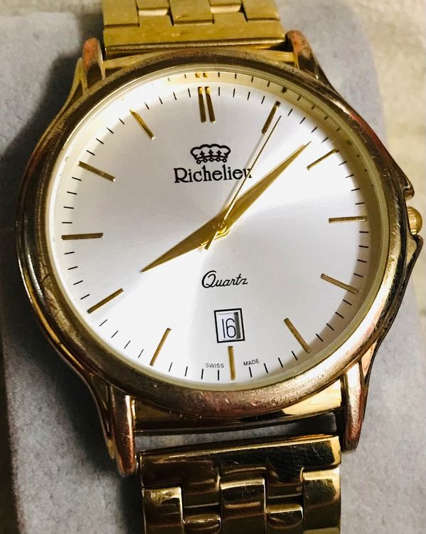 RICHELIEU Herrenuhr Swiss-Made ( Quartz / 42 mm ) (Gebraucht) in ...
