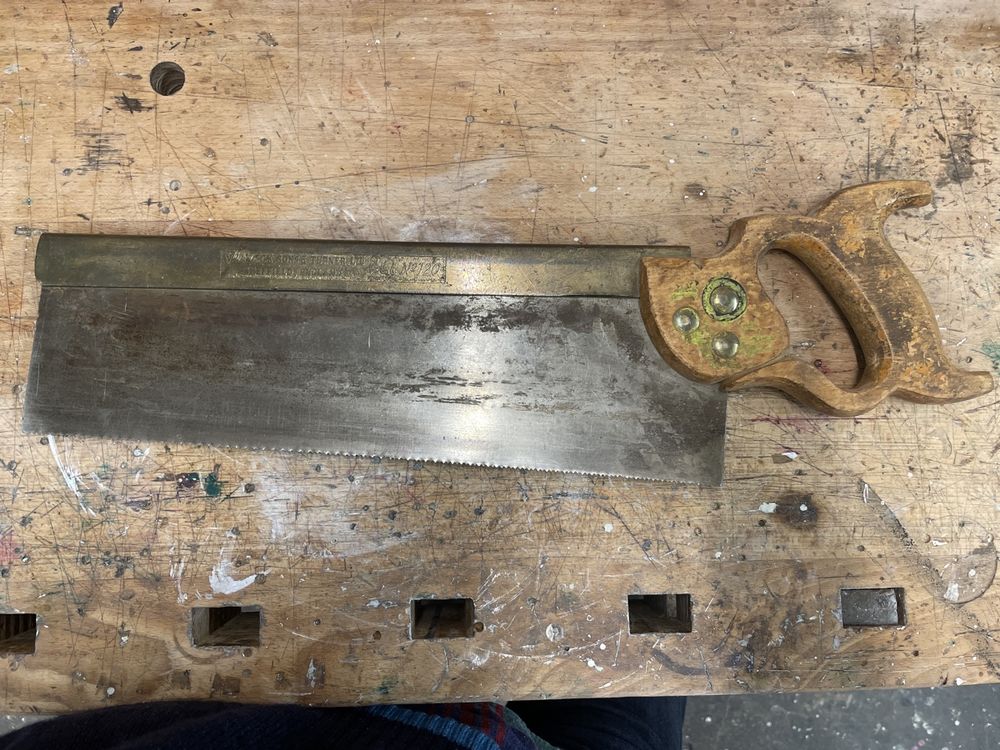 Antike englische Säge, W. TYZACK. sons & turner, Sheffield (Gebraucht ...