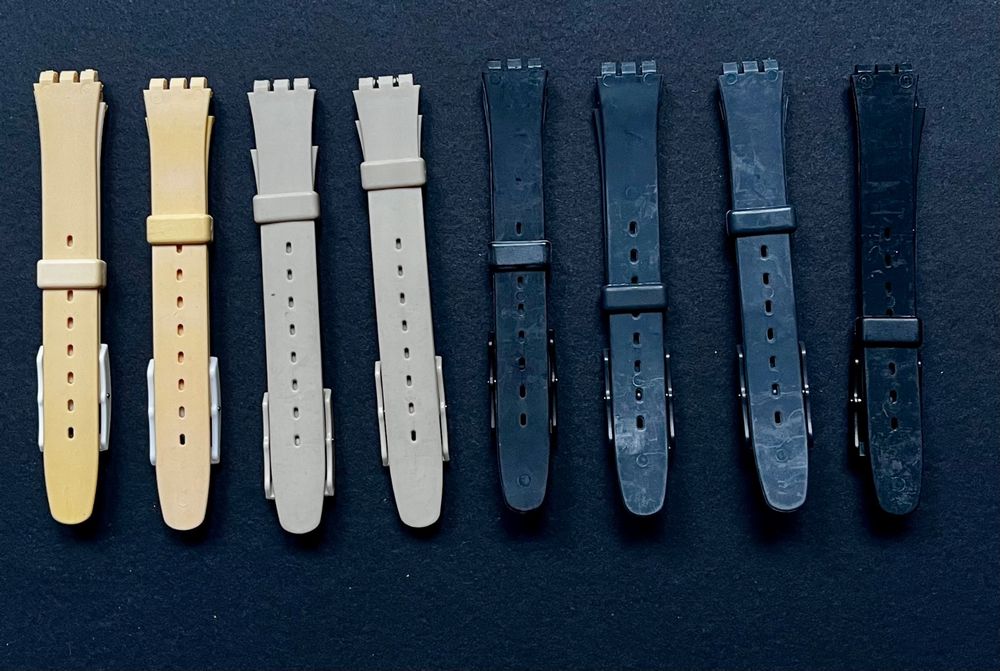 Swatch Lady Original/Standard - 8 Armbänder neuwertig (Neu (gemäss ...