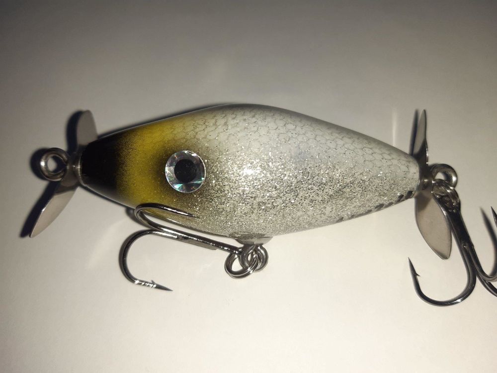 Propeller Wobbler Holz ,Handarbeit, 9cm | Kaufen auf Ricardo