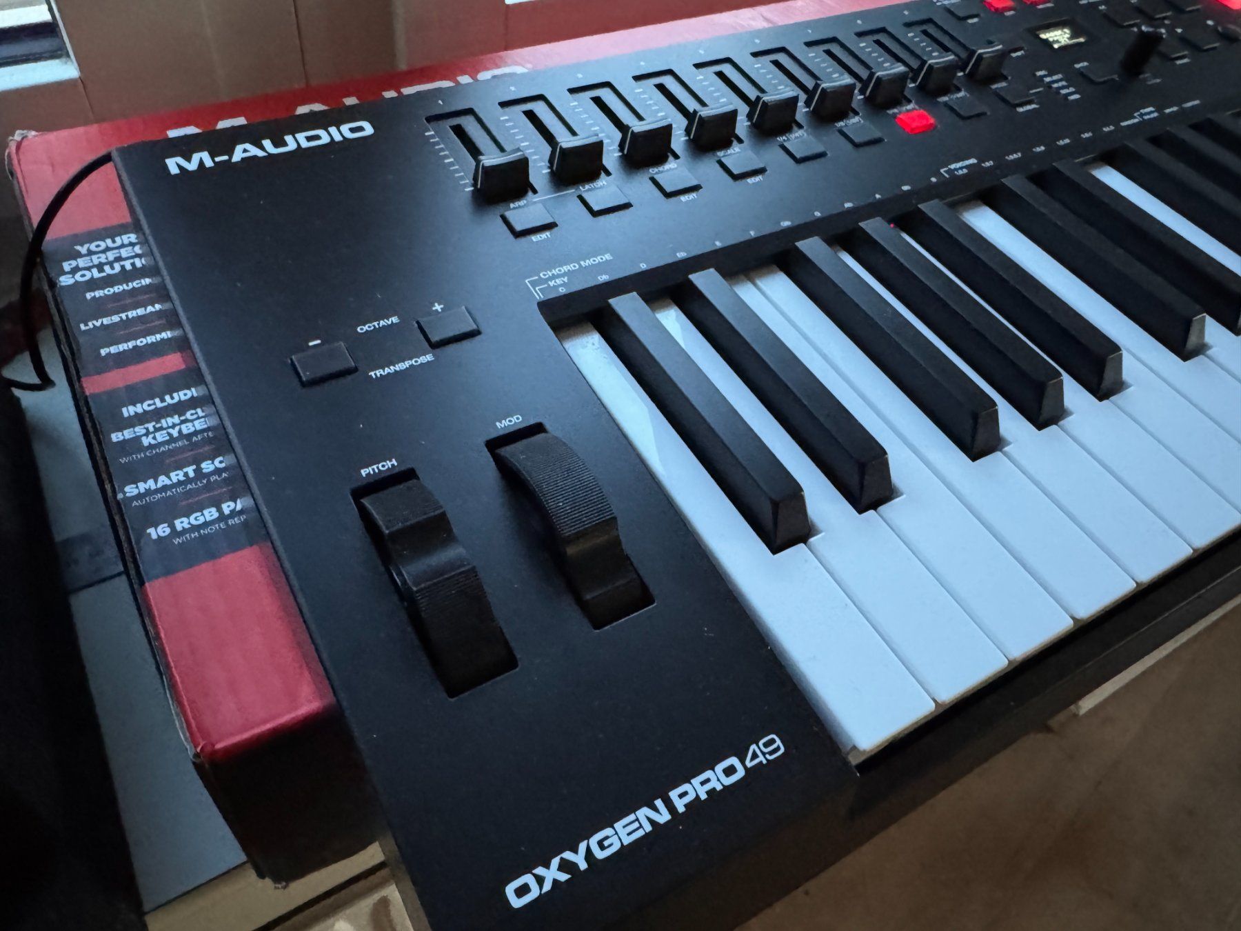 M-Audio Oxygen PRO 49 Midi Keyboard Controller - wie neu (Gebraucht) in ...