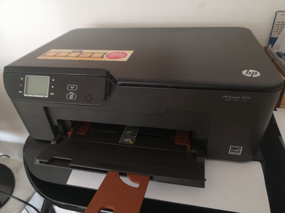 HP DeskJet 3520 Drucker Scanner Printer Multifunktiondrucker | Kaufen ...
