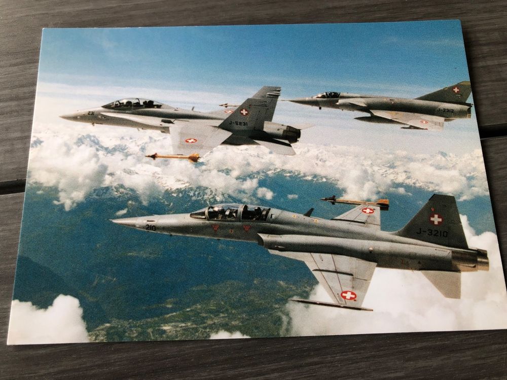 Ansichtskarte Mirage Hornet Tiger (Gebraucht) in Buochs für CHF 5 – mit Lieferung auf Ricardo kaufen