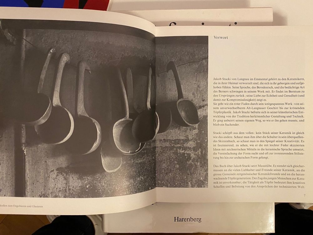 Der Töpfer Jakob Stucki, Linck, Gelzer Keramik Buch rar | Kaufen auf ...