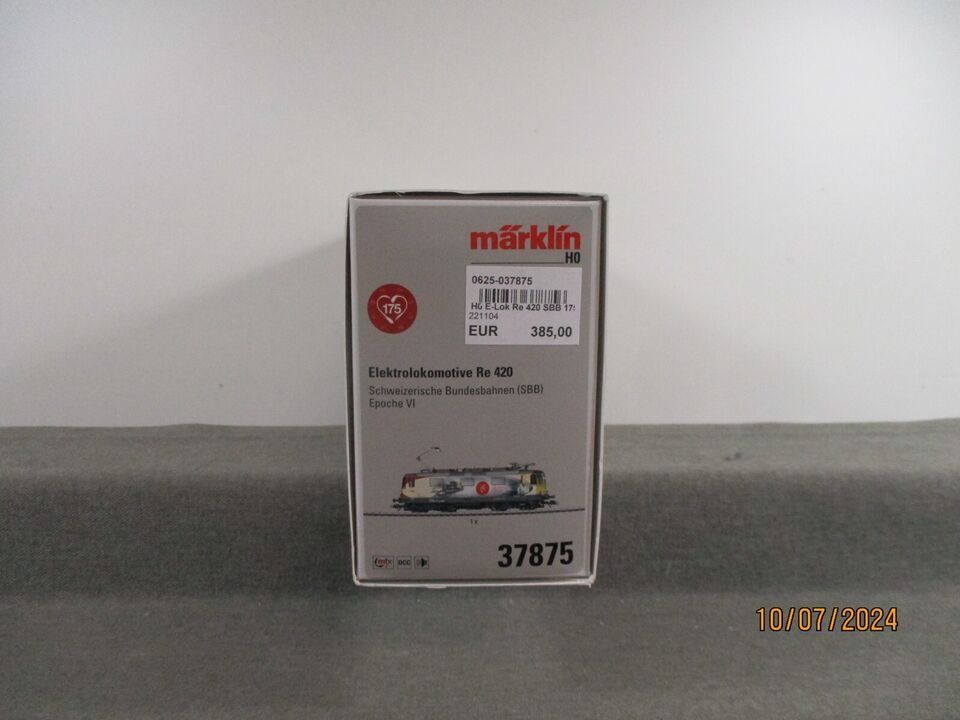 Märklin H0 37875 Elektrolok Re 420 der SBB AC DSS DCC MFX Di (Neu ...