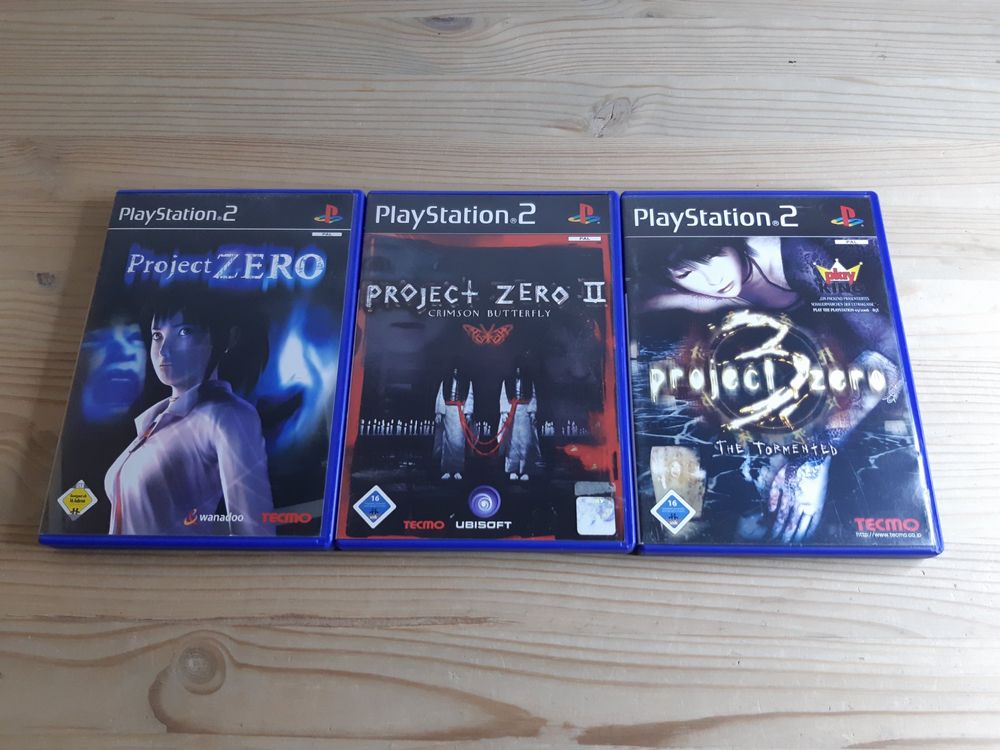Project Zero Set: 1 II Crimson Butterfly 3 The Tormented PS2 | Kaufen auf Ricardo