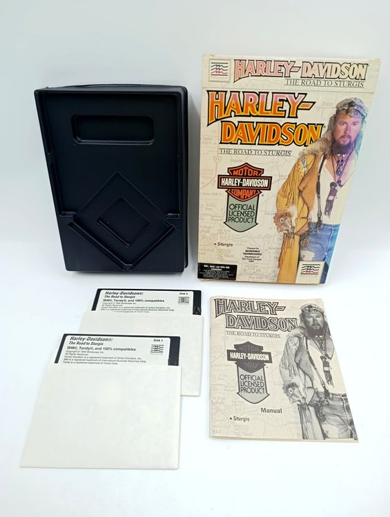 Harley Davidson The Road To Sturgies IBM Tandy PC Big Box (Gebraucht ...