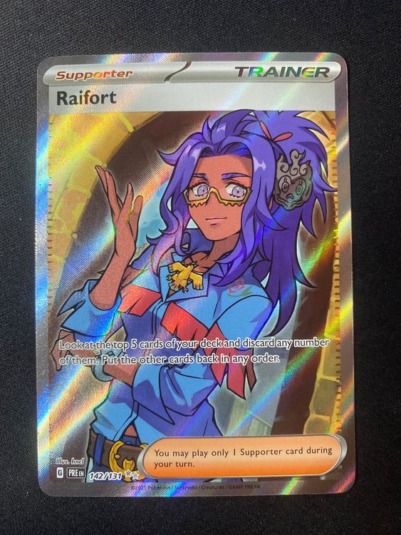 Raifort 142 - Moira - Ultra Rare - Prismatic Evolutions - EN (Neu ...