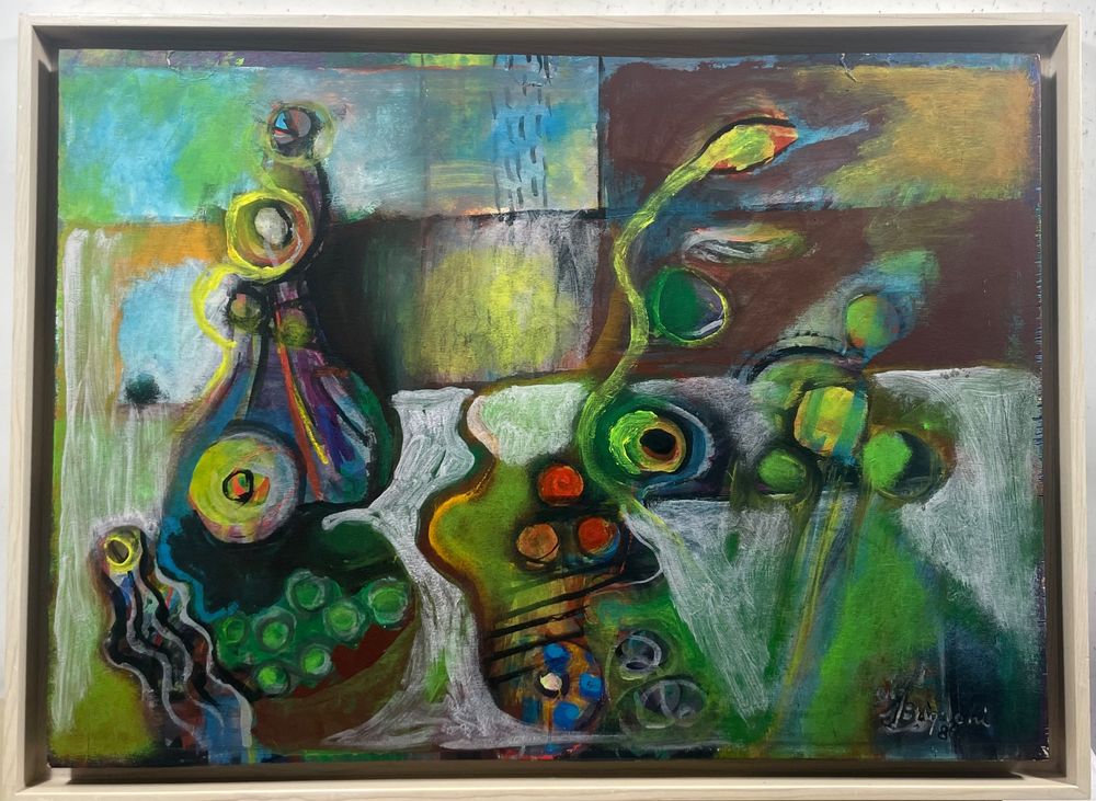 Serge Brignoni (1903-2002) grosses Gemälde (Gebraucht) in Root für CHF ...