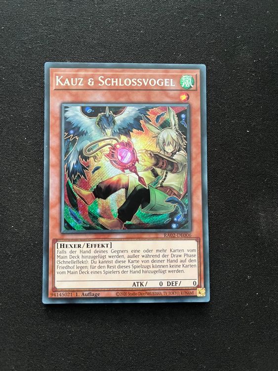 Kauz & Schlossvogel alternate Art (RA02-DE006), Secret-Rare (Neu (gemäss Beschreibung)) in ...