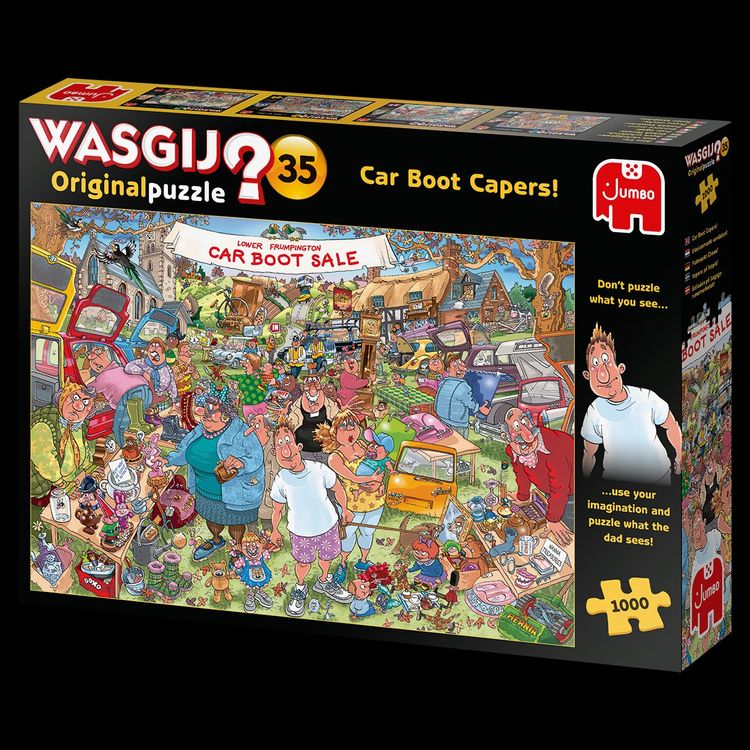 Wasgij 1000 Teile Puzzle Original 35 - Flohmarkt Chaos | Kaufen auf Ricardo