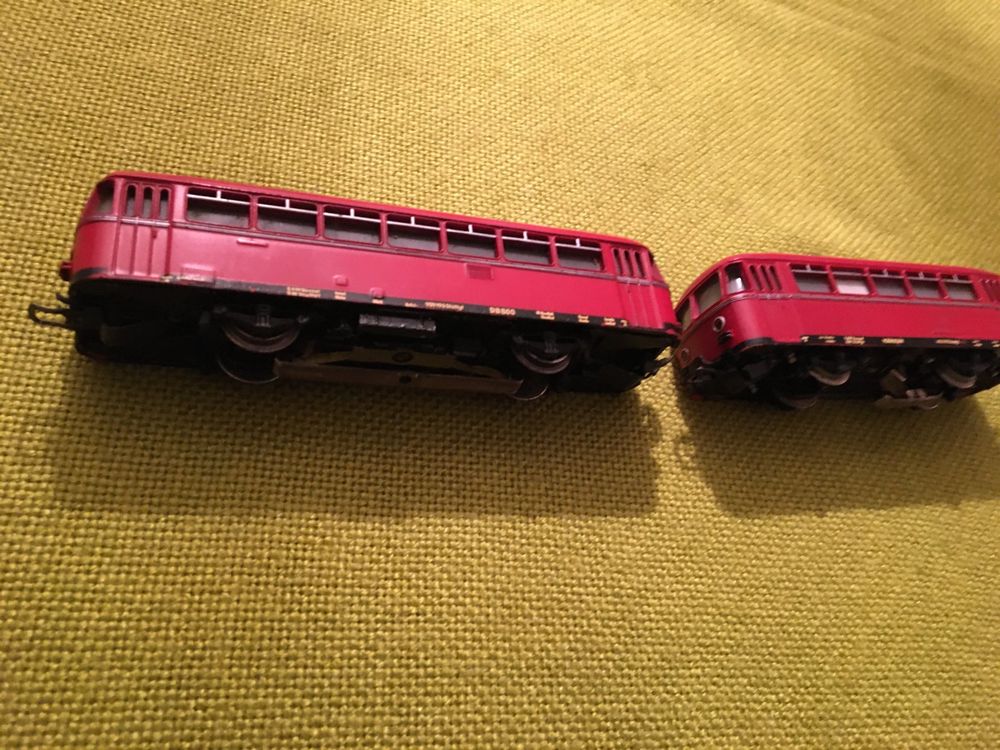 Märklin H0 Schienenbus 3018 mit Anhänger 4018 (Gebraucht) in Binz für ...