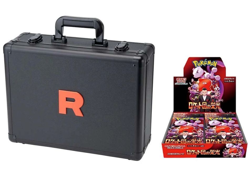 Pokemoncenter The Glory of Team Rocket Koffer inkl. Display (Neu und ...