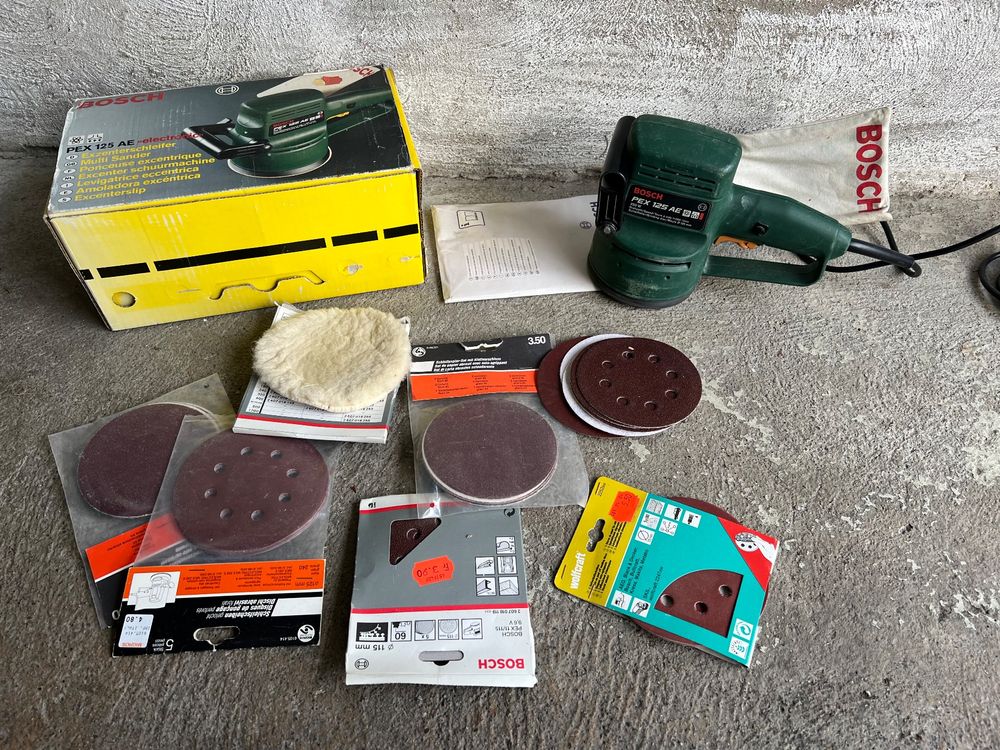 BOSCH Schleifmaschine PEX 125 AE (Gebraucht) in Frauenfeld für CHF 69 ...