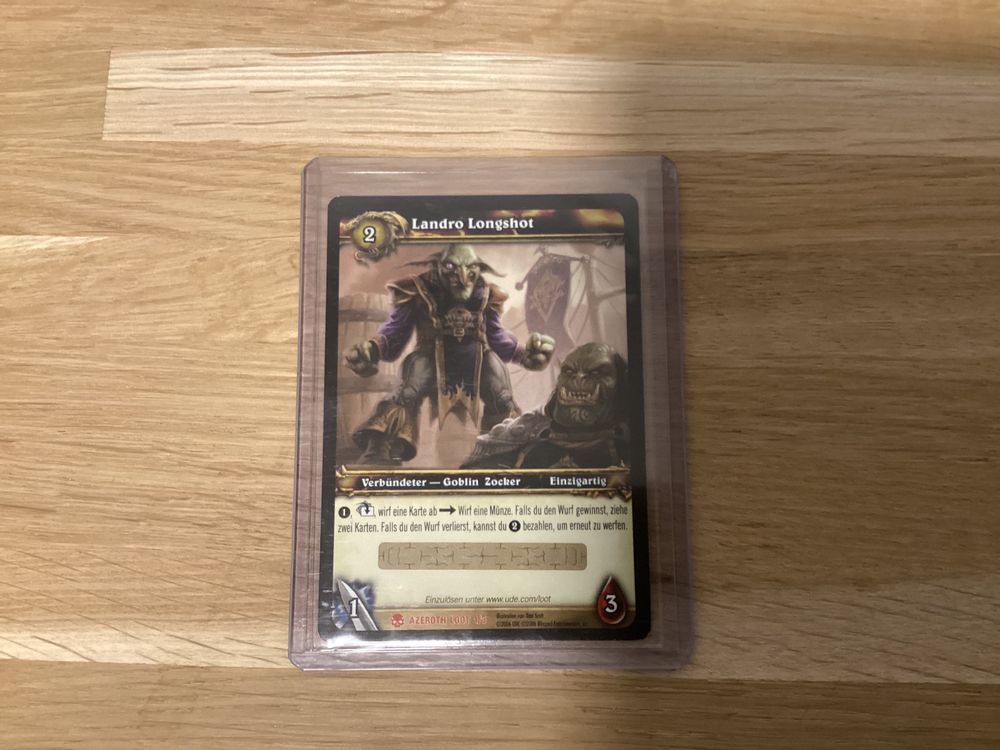 LANDRO LONGSHOT TCG LOOT WORLD OF WARCRAFT PC (Gebraucht) in Pratteln ...