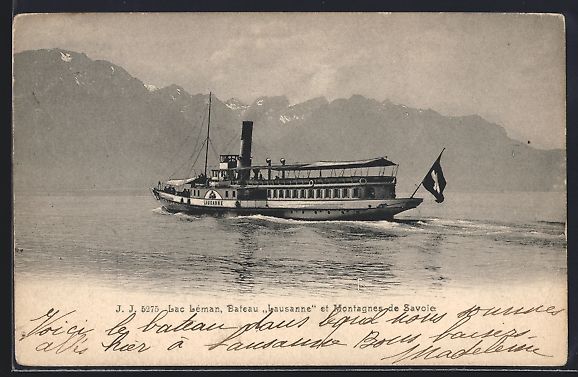 Lac Léman, Bateau Lausanne et Montagnes (Gebraucht) in Berlin für CHF 6 ...