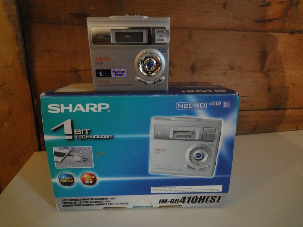 Minidisc Recorder Sharp IM-DR410H (Gebraucht) in Sevelen für CHF 90 ...
