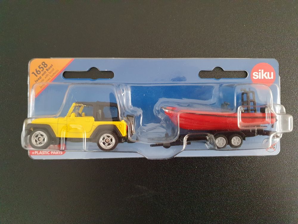 Siku - Jeep mit Boot (Neu und originalverpackt) in Dagmersellen für CHF 5 – mit Lieferung auf ...