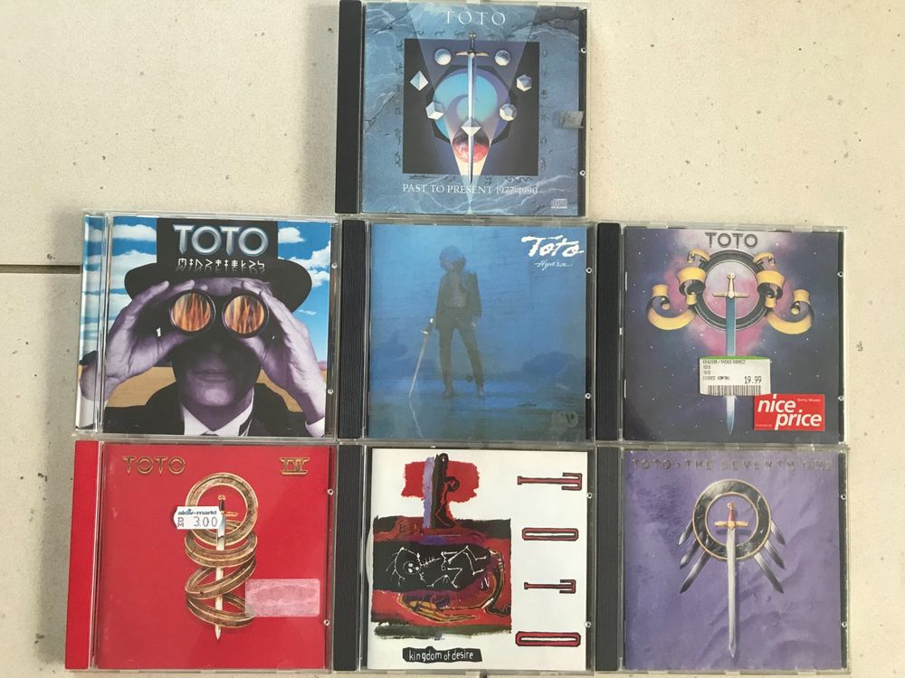TOTO, CD SAMMLUNG, 7 CD`s, MELODIC ROCK AUS DEN 80/90ern | Kaufen auf ...