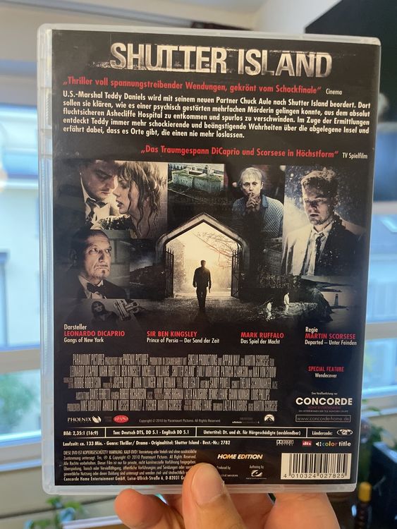 Shutter Island DVD mit Leonardo DiCaprio- Thriller Top! (Neu (gemäss Beschreibung)) in Basel für ...