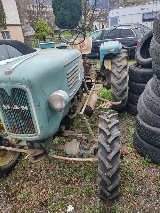 MAN Traktor 4K1 und 2K3 (Defekt) in Grabs für CHF 5000 – nur Abholung auf Ricardo kaufen