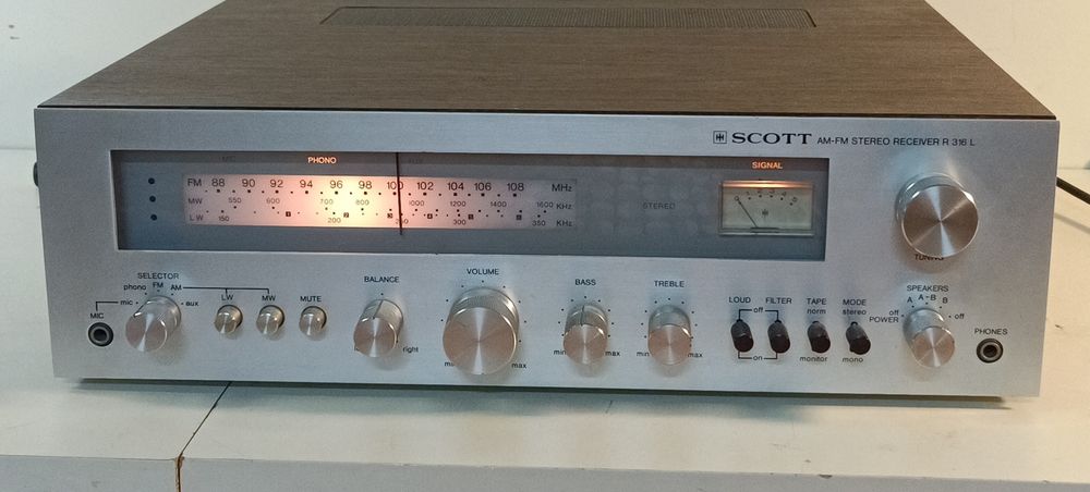 Hi-Fi Stereo Receiver Vintage SCOTT Vintage. (nov175) (Gebraucht) in ...
