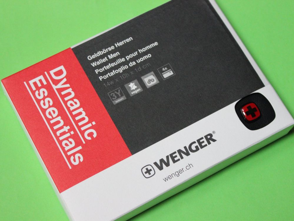 Wenger Portemonnaie Herren NEU, unbenutzt, vegan (Neu und ...