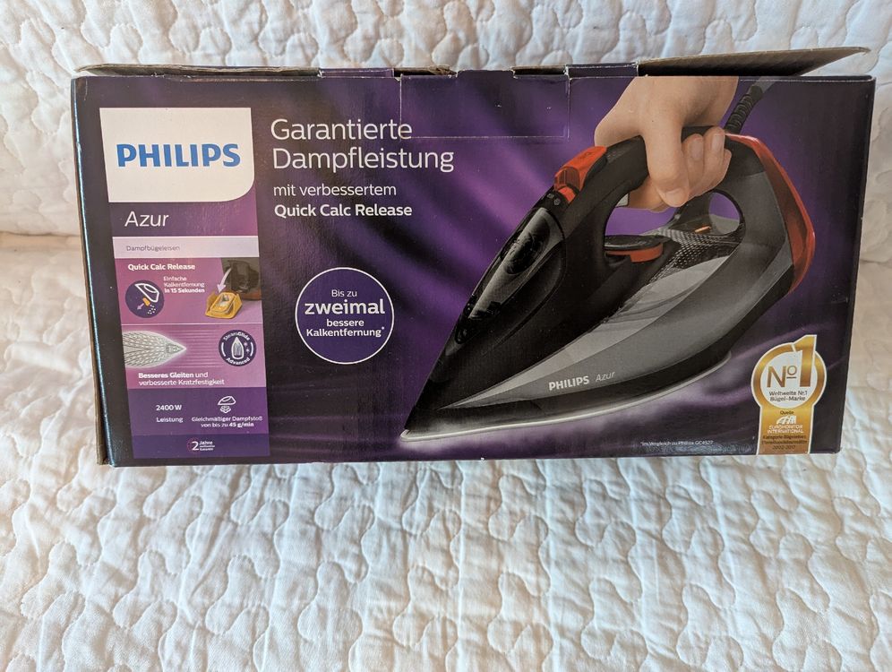 Philips Azur Dampfbügeleisen - Schnell entkalkt, Top Zustand (Gebraucht) in Burgdorf für CHF 24 ...