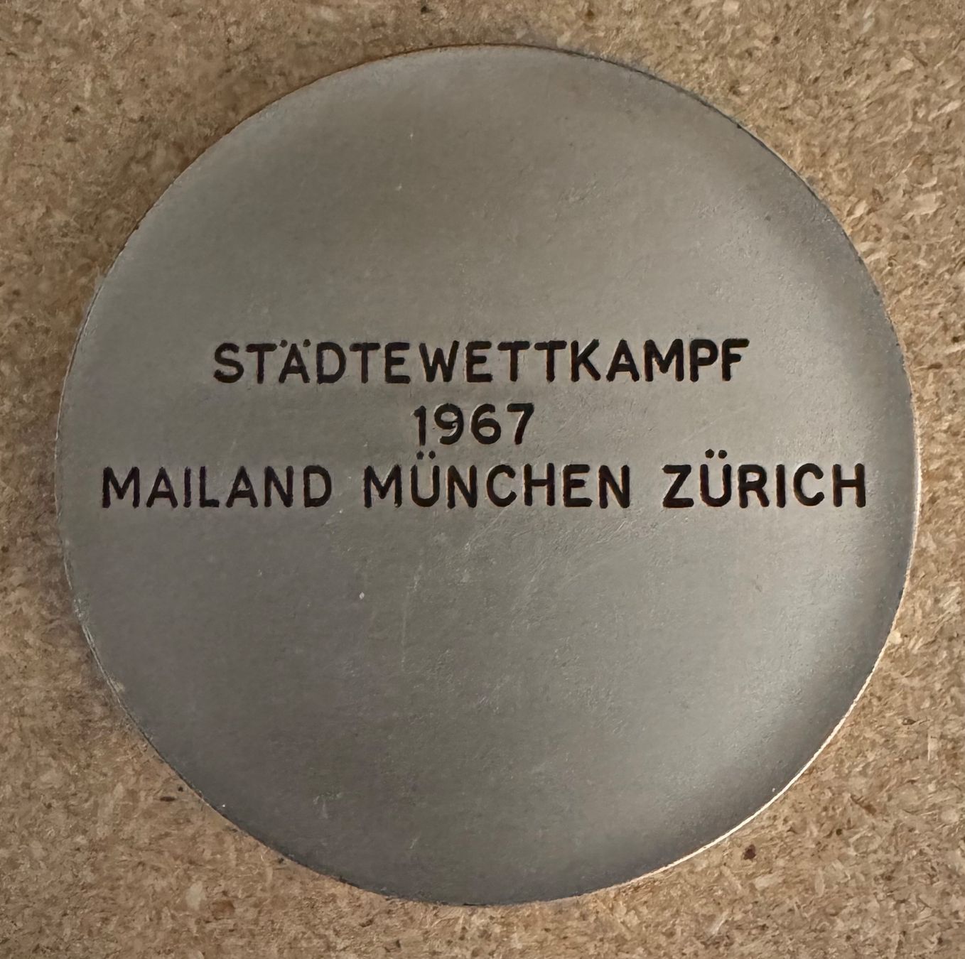 Seltene XXL Fete Fédérale de Chant Neuchâtel 1912 Medaille (Gebraucht ...