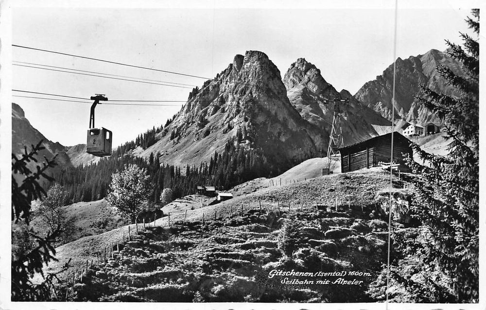 Gitschenen Seilbahn Alpeler Isental 1959 (Gebraucht) in Widnau für CHF ...