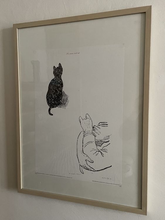 Marcel Broodthaers "Le Souris Ecrit Rat" signed edition (Gebraucht) in ...