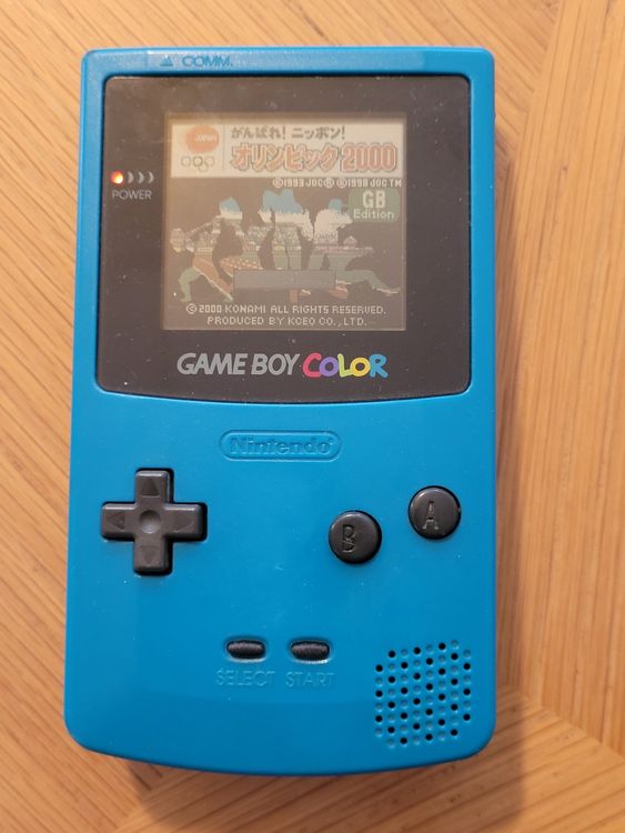 Gameboy Color Ganbare Nippon Olympic 2000 OVP GBC jap (Gebraucht) in ...
