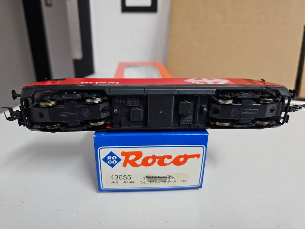 ROCO 43655 lok Re 460 029-2 CFF dès1.-fr (Neu (gemäss Beschreibung)) in ...