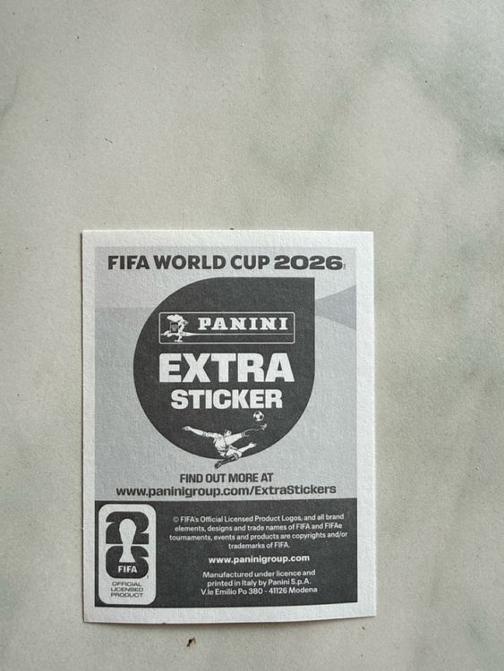Panini Extra Sticker FIFA World Cup 2026 - Heungmin Son! (Neu und ...