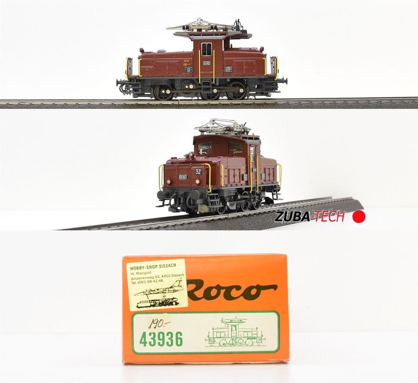 Roco 43936 E-Lok Ee 3/3 SBB H0 WS OVP (Gebraucht) in St. Gallen für CHF 43 – mit Lieferung auf ...
