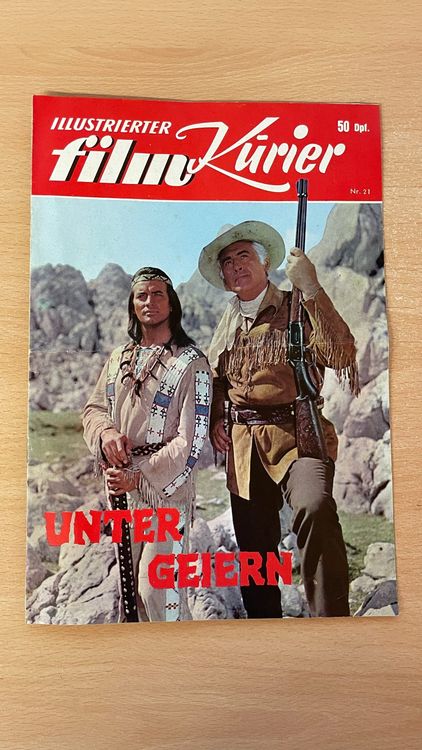 Illustrierter Film Kurier - Winnetou - unter Geiern - Nr. 21 (Gebraucht) in Glattfelden für CHF ...