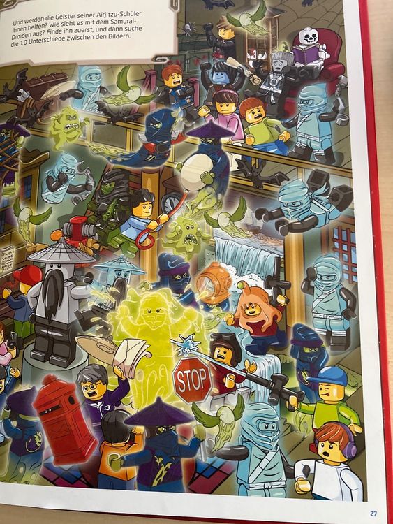 Wimmelbuch LEGO Ninjago, finde den Samurai-Droiden (Gebraucht) in Aarau ...