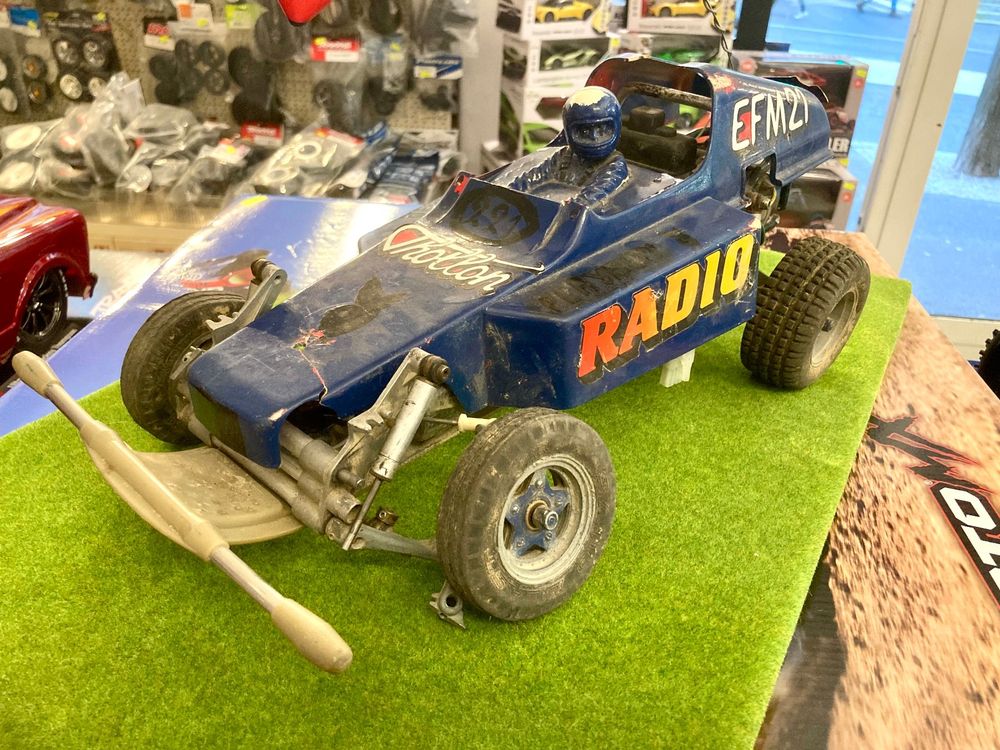 Body Rough rider Tamiya avec chassis de Super champ Tamiya (Defekt) in ...